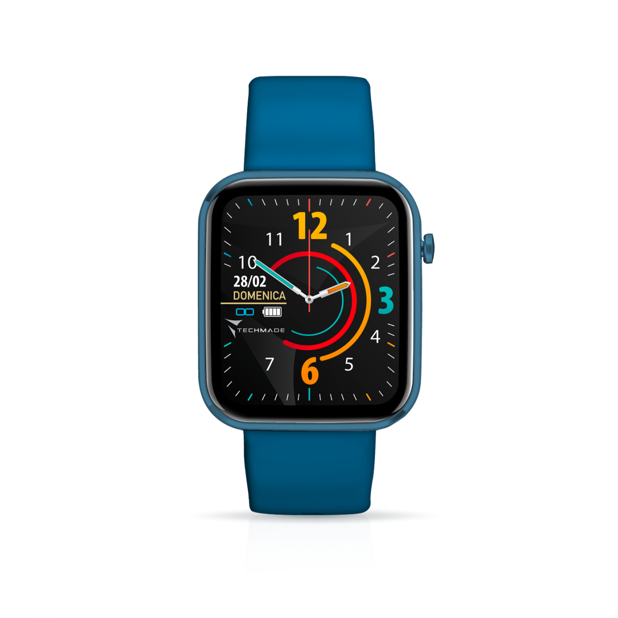 TM-HAVA-BL TECHMADE HAVA SMARTWATCH CON FRAME IN ALLUMINIO 1.68 BLUE 41464