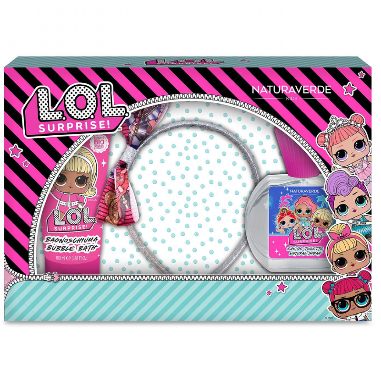 LOL SURPRISE GIFT SET HEADBAND